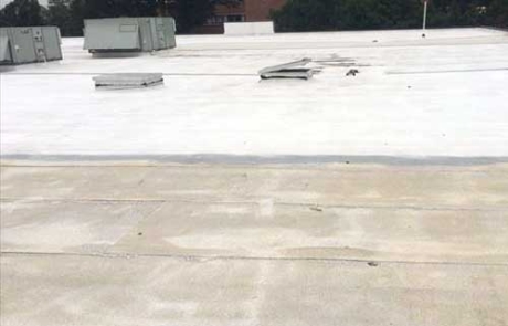 Silicone Roof Coating Over Mod Bit | Roof Leaks